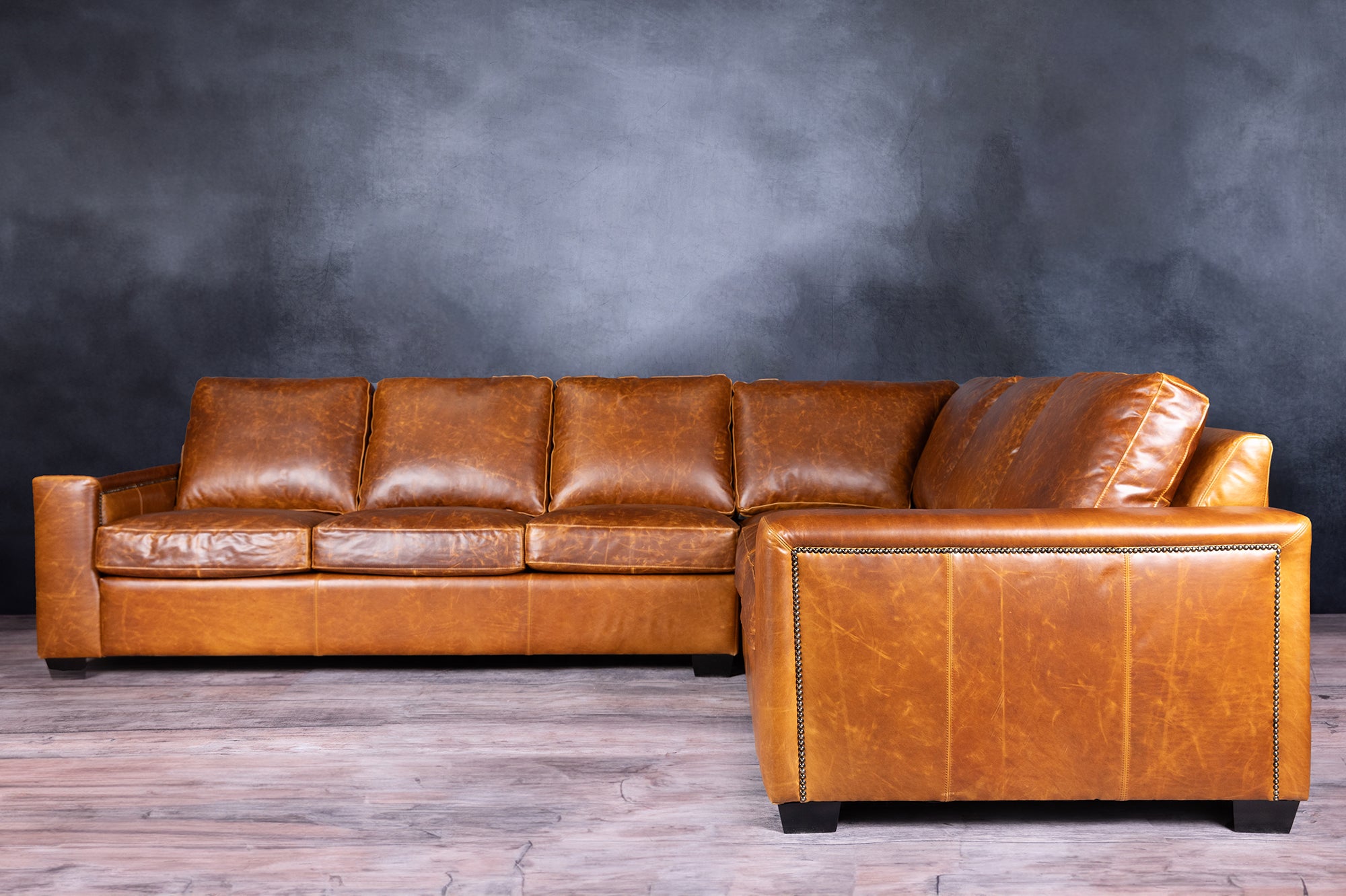 FRIULI LEATHER SECTIONAL